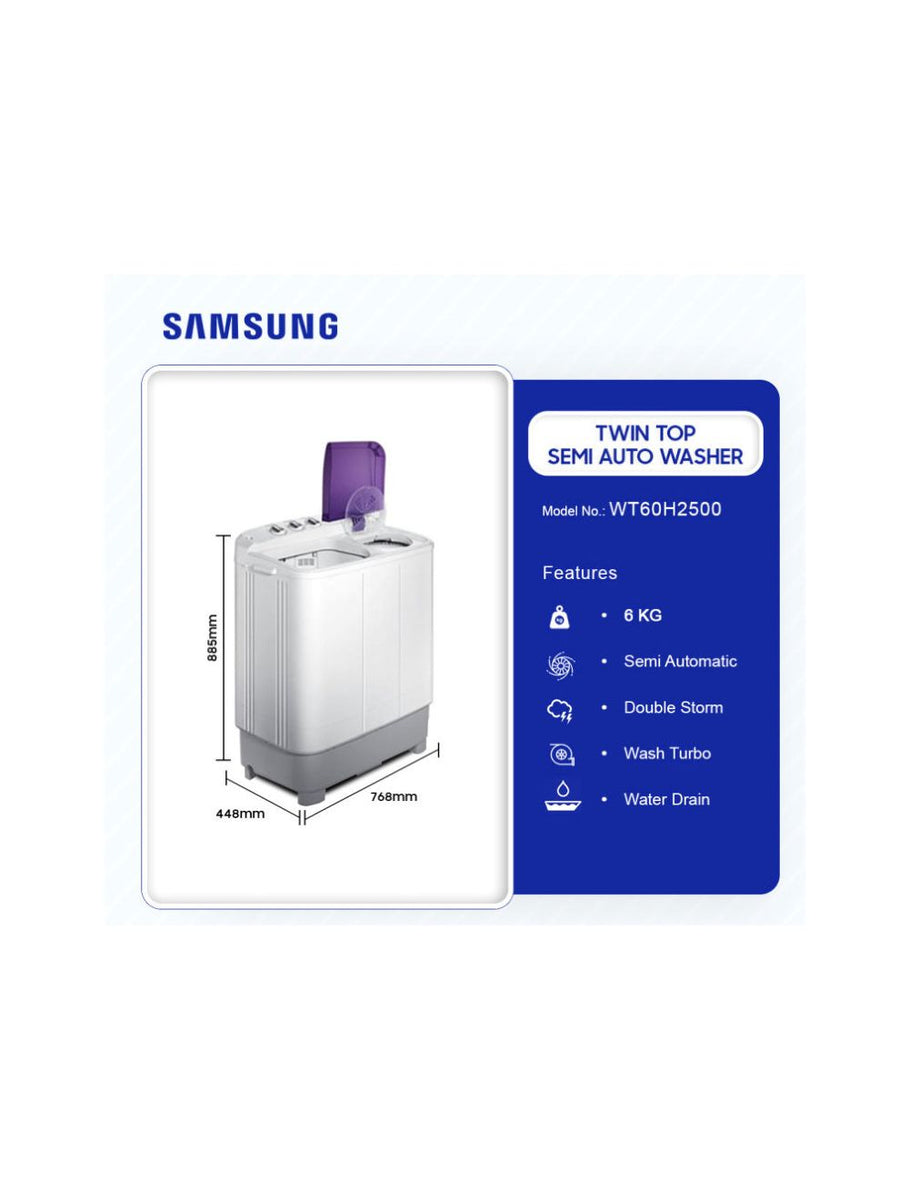 SAMSUNG 6KG TWIN TUB WASHING MACHINE – BestPrice Ghana