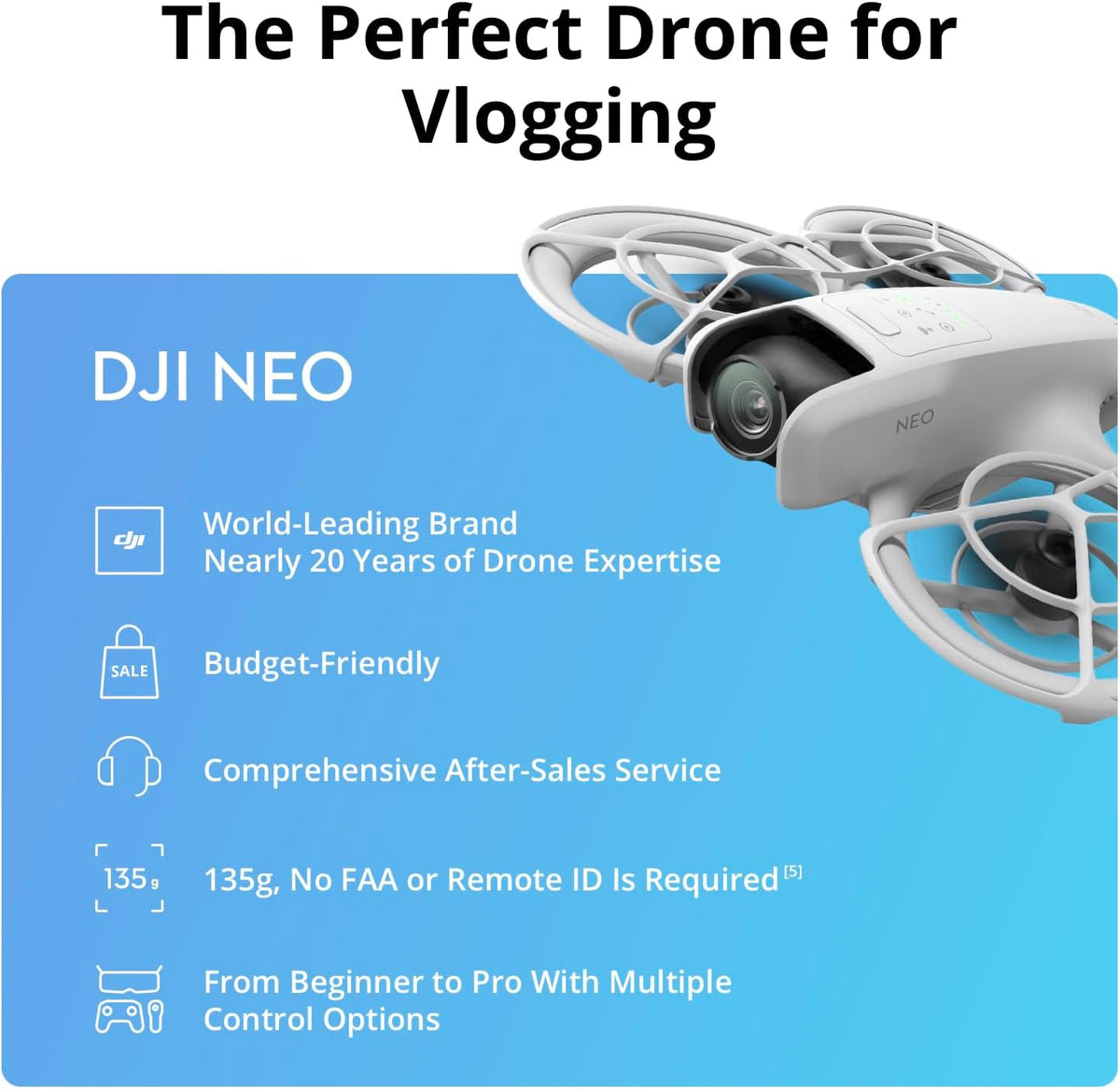 DJI Neo - Mini Drone with 4K UHD Camera – BestPrice Ghana