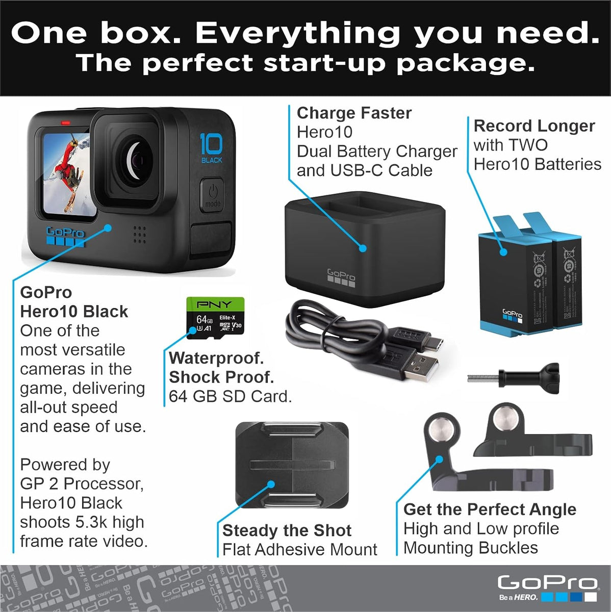 GoPro 10 Special Bundle – BestPrice Ghana