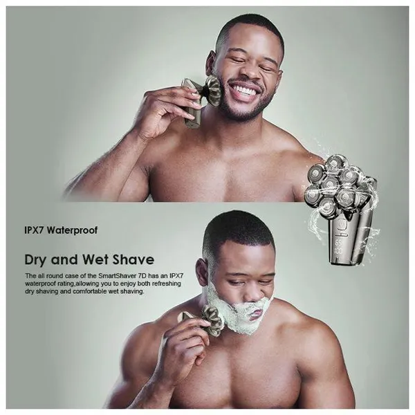 Oraimo Smart Shaver 7D 7 Razor Heads 360 Shaver BestPrice Ghana
