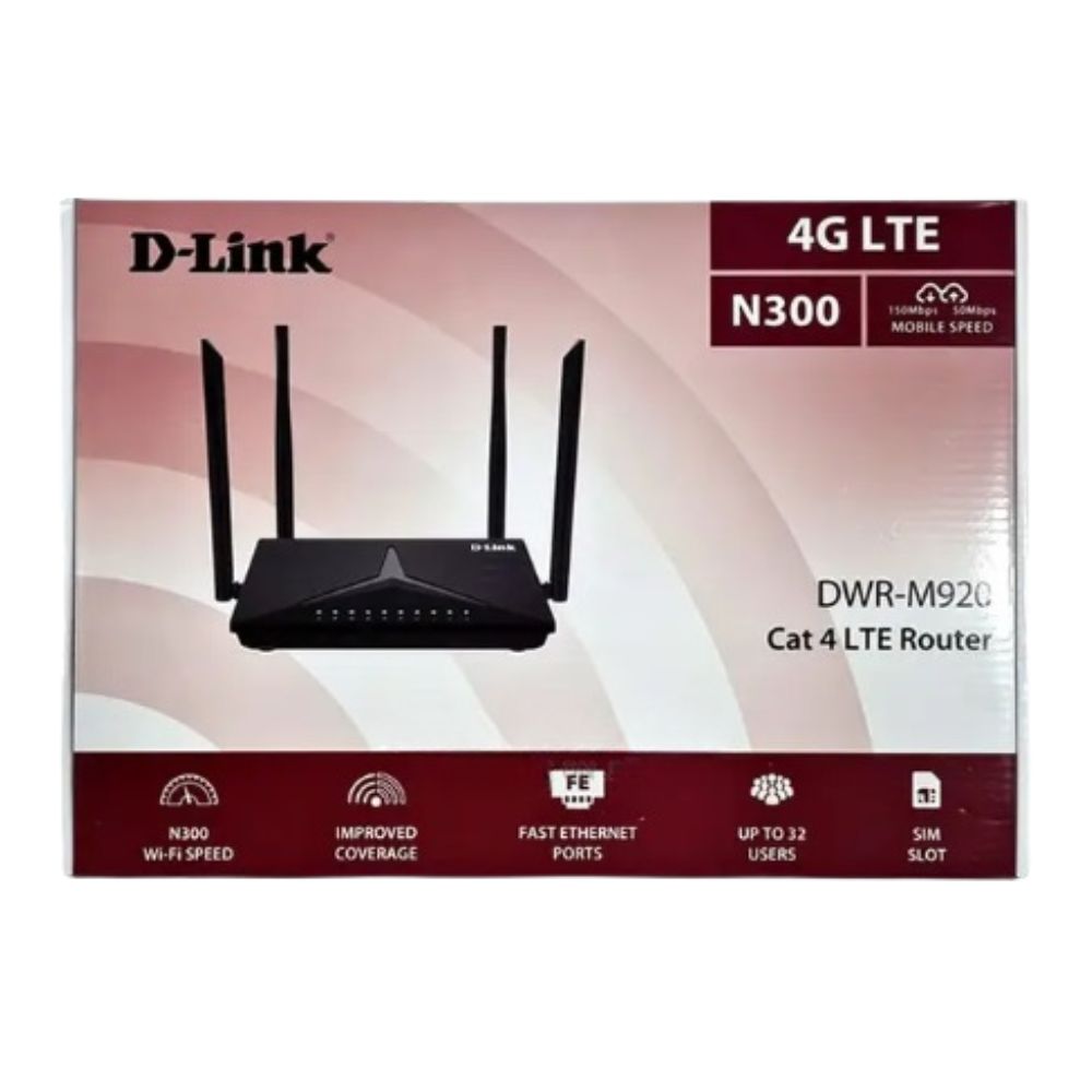 D-Link DWR-M920 CAT 4 LTE ROUTER – BestPrice Ghana